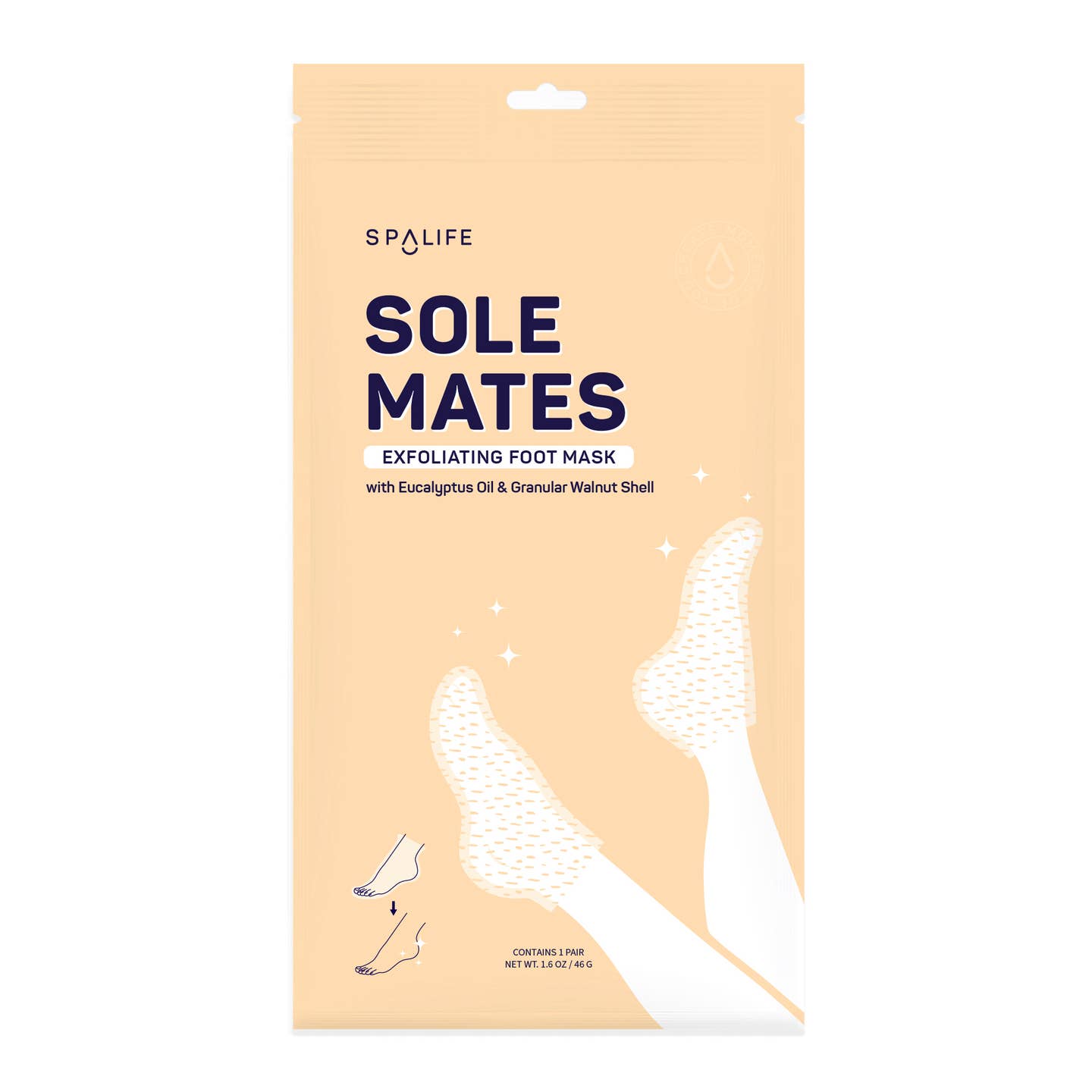 Sole Mates Exfoliating Foot Mask | LUX Beauty Edmonton Canada