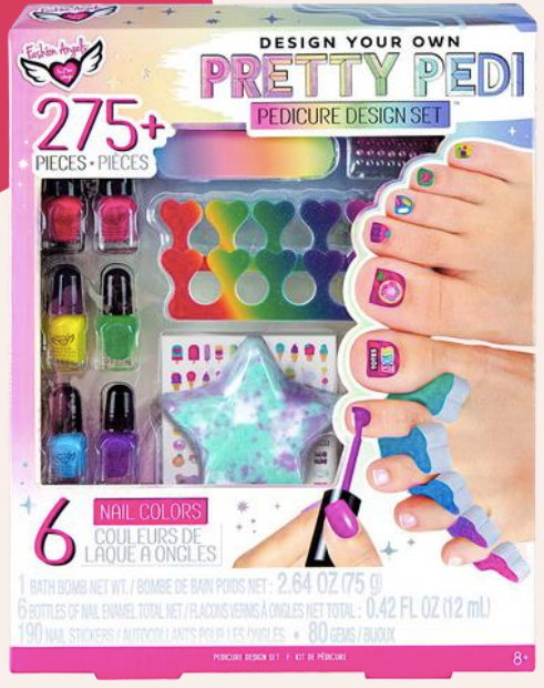 Fashion Angels Pretty Pedi Kit 2024 – LUX Beauty Boutique